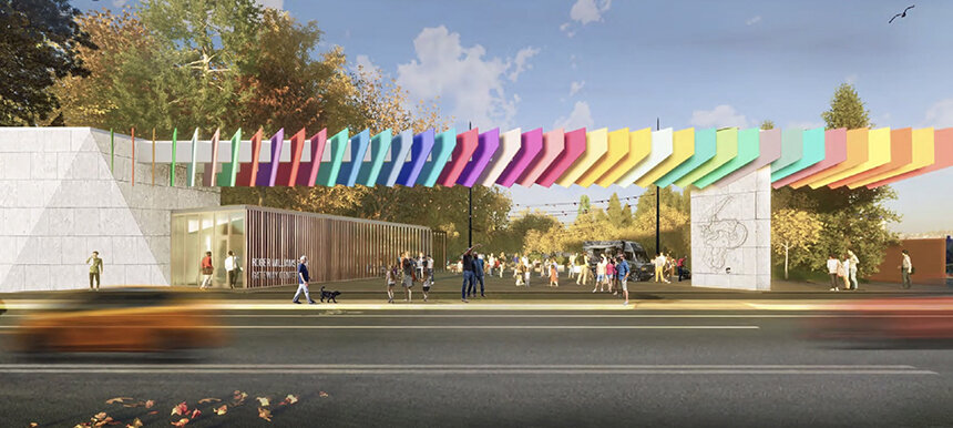New Roger Williams Park Entrance to Bring Color to Area - ecoRI News